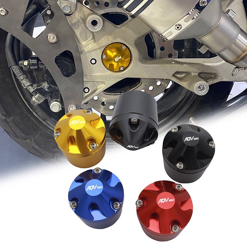 SEMSPEED ADV160 ADV150 CNC Rear Axle Wheel Nut Cover Cap Decor Bolt For ...