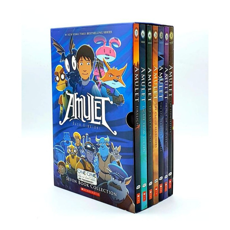 Amulet Comic Series (Box Set of 7 books, Full Colour) | Shopee Malaysia