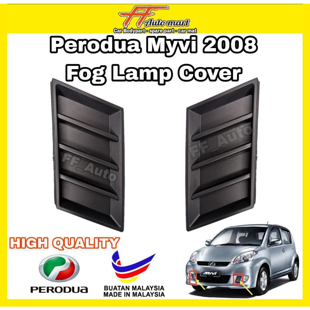 Perodua Myvi 2008 Fog Lamp Cover (Myvi 2) - Cover Fog Lamp Myvi 2008 ...