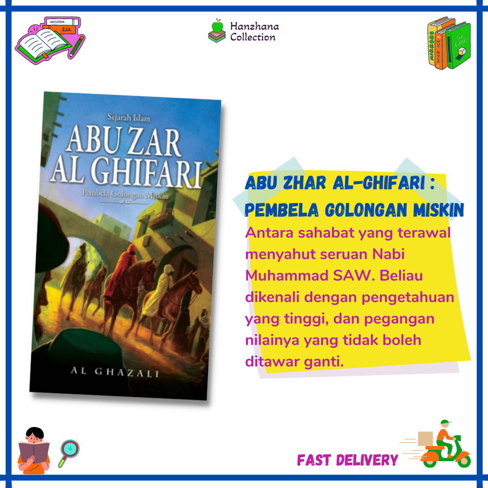 Buku Abu Zar Al-Ghifari - Pembela Golongan Miskin by Al Ghazali | Shopee Malaysia