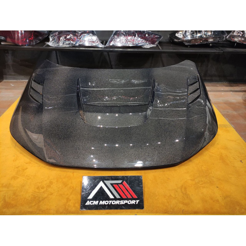 Honda civic Fe front hood carbon fiber Type r js | Shopee Malaysia