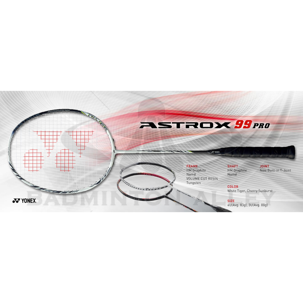 Astrox 99 Pro White Tiger Voltric Zforce ii 100% Original Carbon ...