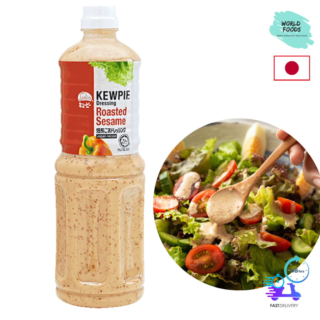 [Halal] Kewpie Roasted Sesame Dressing Sauce 1L (1000ml)/ Mayo / Yuzu ...