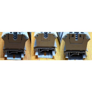 Power Distribution DIN Rail Terminal Block 10P 20P Connector 32A 41A 57A 800V UK2.5B UK5N UK6N ...