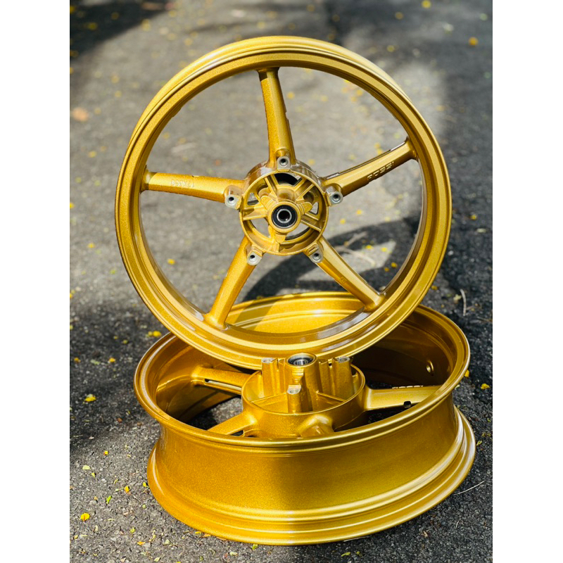 SP522 Yamaha R15 V3 FZ150 New Baru Enkei V-Rossi 5Batang Sport Rim Set ...