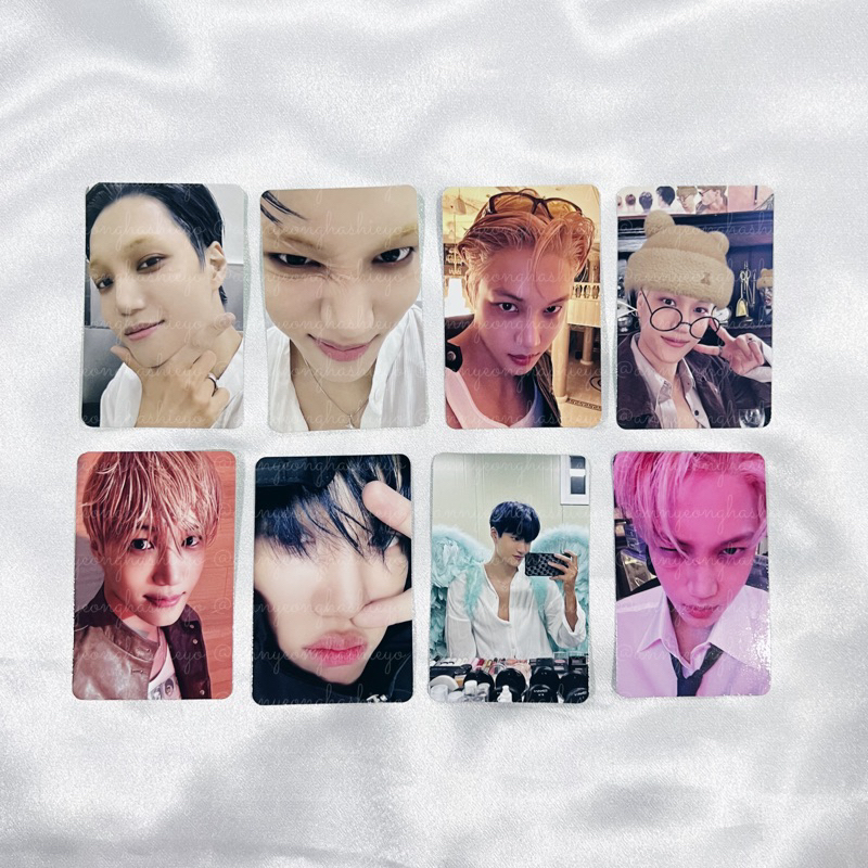 [READY STOCK] EXO Chanyeol Black Out Kai Rover Official Photocards ...