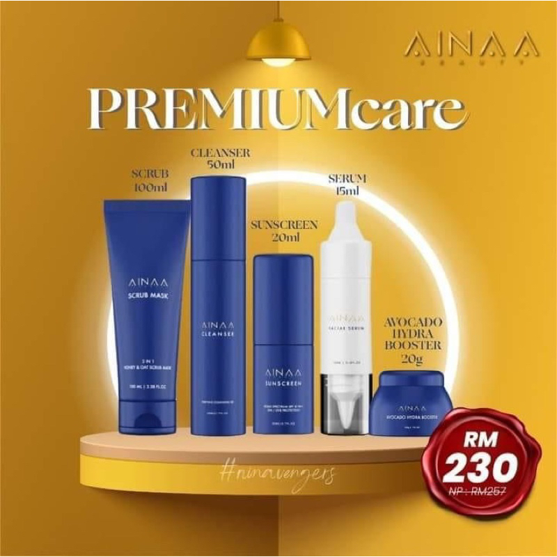 AINA BEAUTY/AINA SERUM/AINA CLENSER/AINA SCRUB | Shopee Malaysia