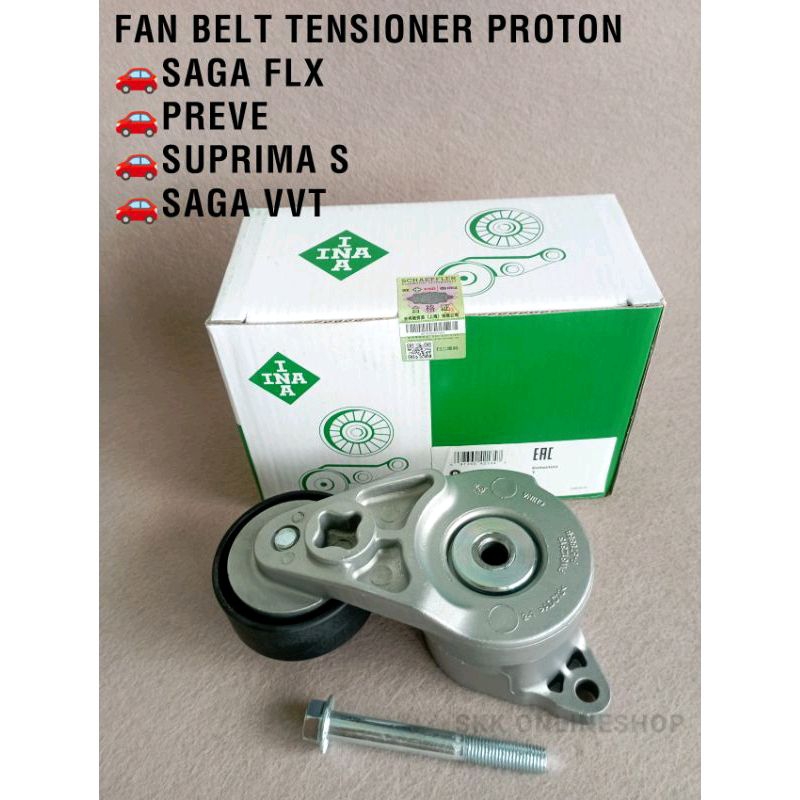 FAN BELT TENSIONER PROTON SAGA FLX, PREVE, SUPRIMA S, SAGA VVT | Shopee ...