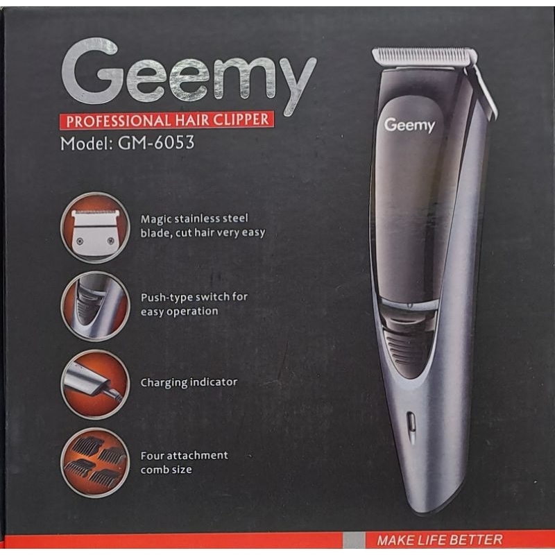 GEEMY pro, Gm6053 Hair Clipper | Shopee Malaysia