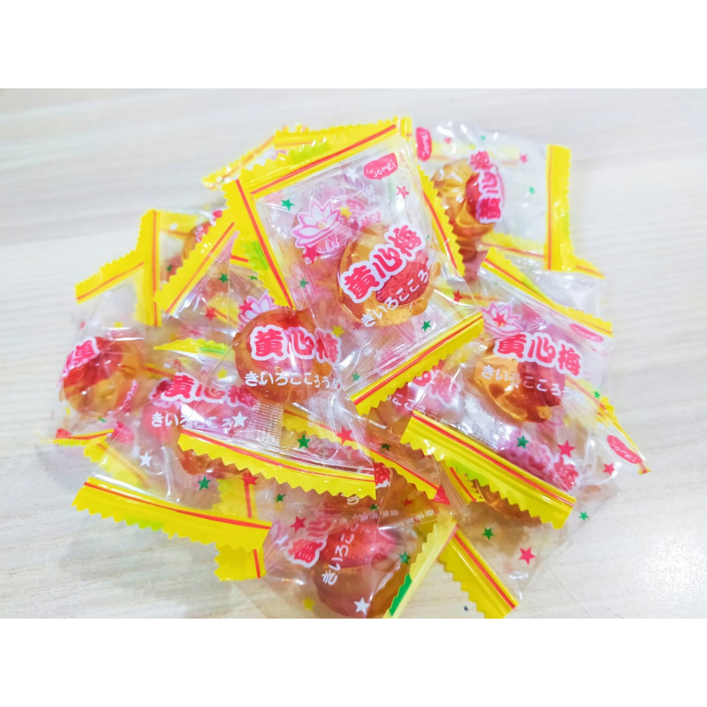 Red Plum Candy Gula gula Asam Mei (15pcs) 梅心糖 / 黄心梅糖 | Shopee Malaysia