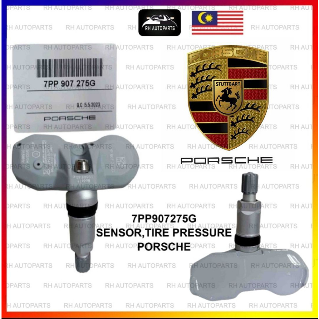 7PP907275G TPMS 315MHZ Tire Pressure Sensor for Audi A6 A8 Porsche 911 Boxster Cayenne Cayman ...