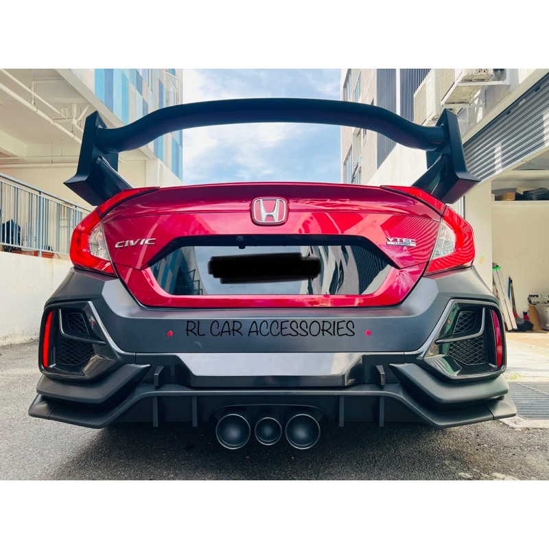 Honda Civic fc facelift type R bodykit body kit front side rear bumper ...