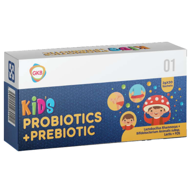 GKB Kids Probiotic + Prebiotics 30 sachet x 2g powder Exp: 10/2026 ...
