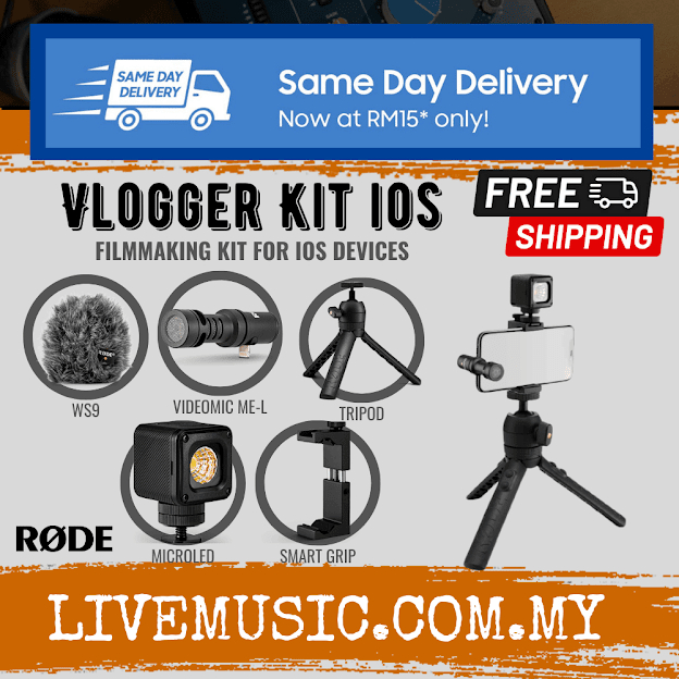 Rode Vlogger Kit iOS Filmmaking Kit for iOS Devices ( VloggerKit iOS ...