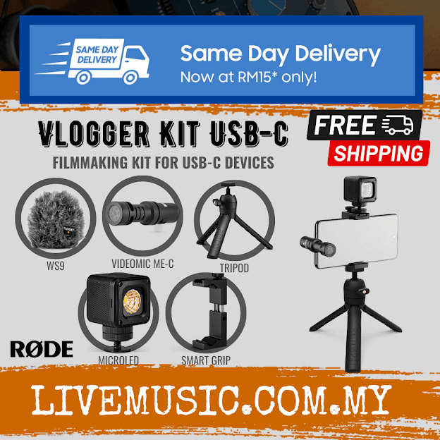 Rode Vlogger Kit USB-C Filmmaking Kit for USB-C Devices ( VloggerKit ...