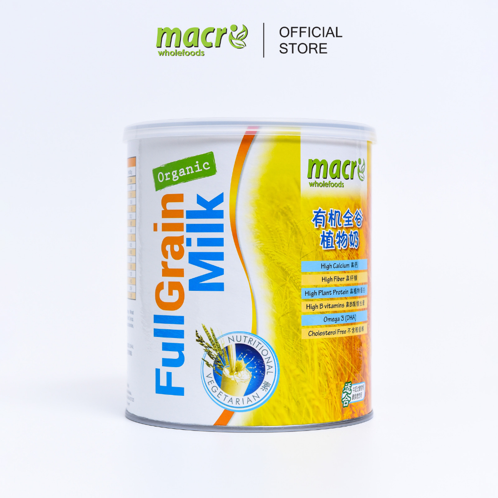 Macro Wholefoods Organic Full Grain Milk (650g) | Shopee Malaysia