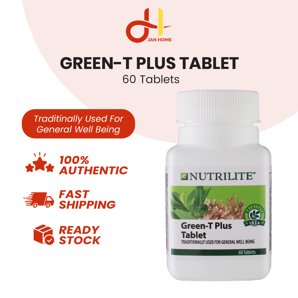 Green-T Plus Tablet (60 Tablets) Supplement Health Care Suplement 保健食品 ...