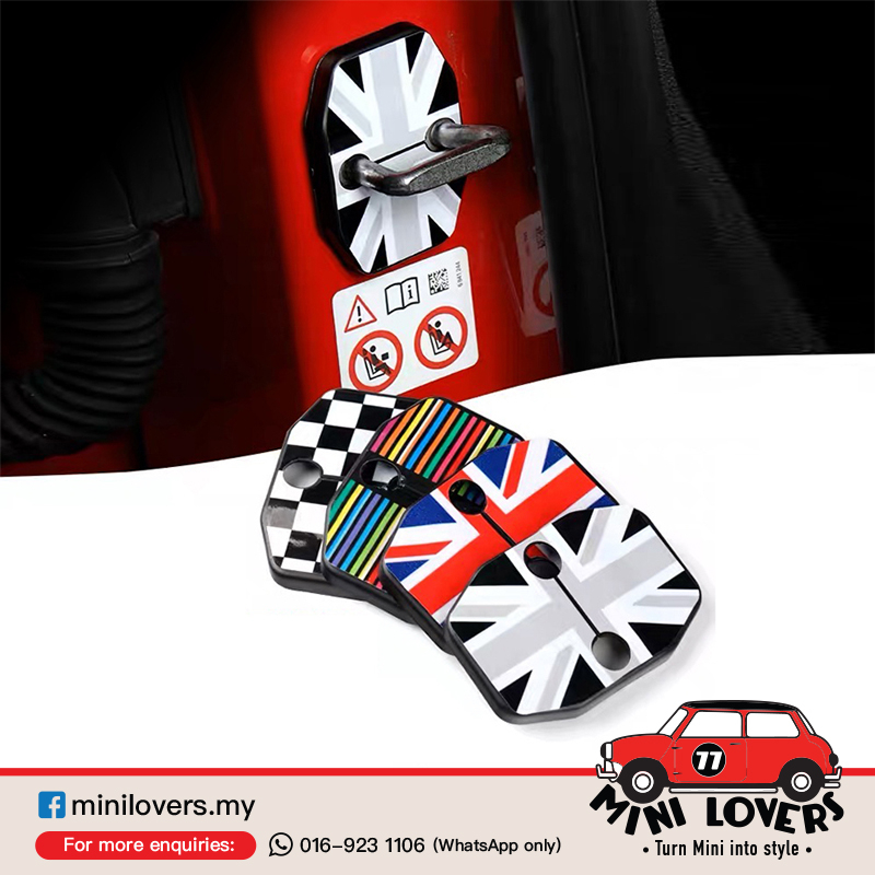Mini Cooper F54 / F55 / F56 / F60 / R55 / R60 Rustproof Door Lock Cover ...