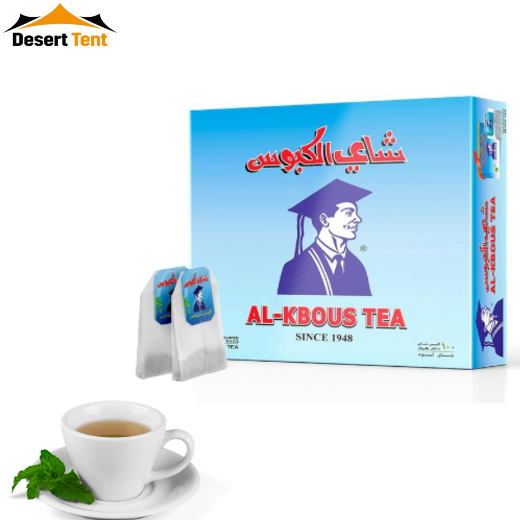 AL-KBOUS Arabic Tea Black tea (100 Enveloped Tea Bags) | Shopee Malaysia