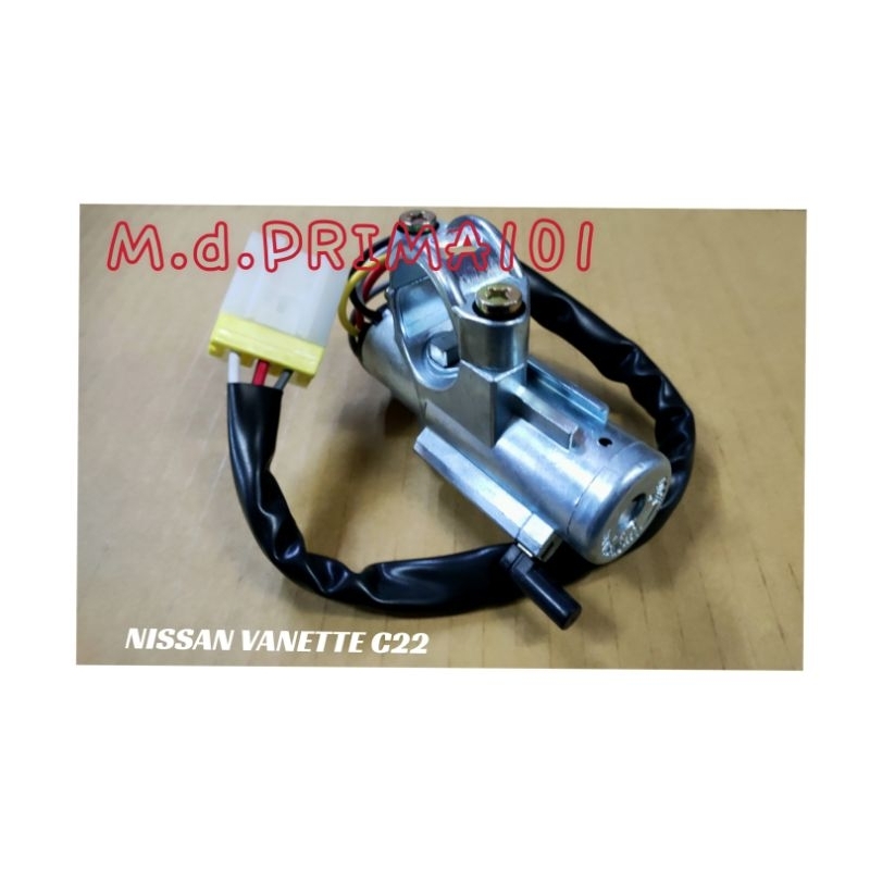 NISSAN VANETTE C22 STARTER KEY WITH LOCK CABLE SWITCH (KUNCI) | Shopee ...