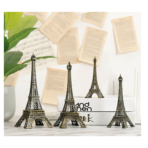 Paris Eiffel Tower dubai tpwer Burj KhalifaCraft Art Statue Model ...