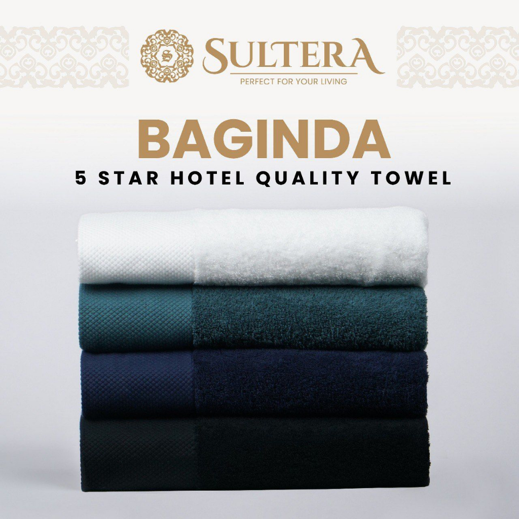 Sultera Bath Towel Tuala Mandi KEKANDA White Colour Version Hotel Towel ...