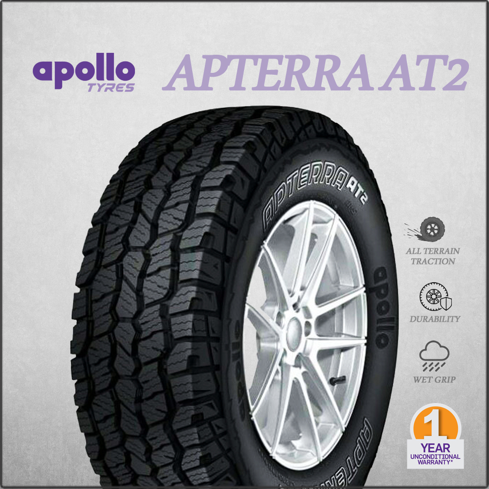 APOLLO TYRES APTERRA AT2 | 245/70R16 | | Shopee Malaysia