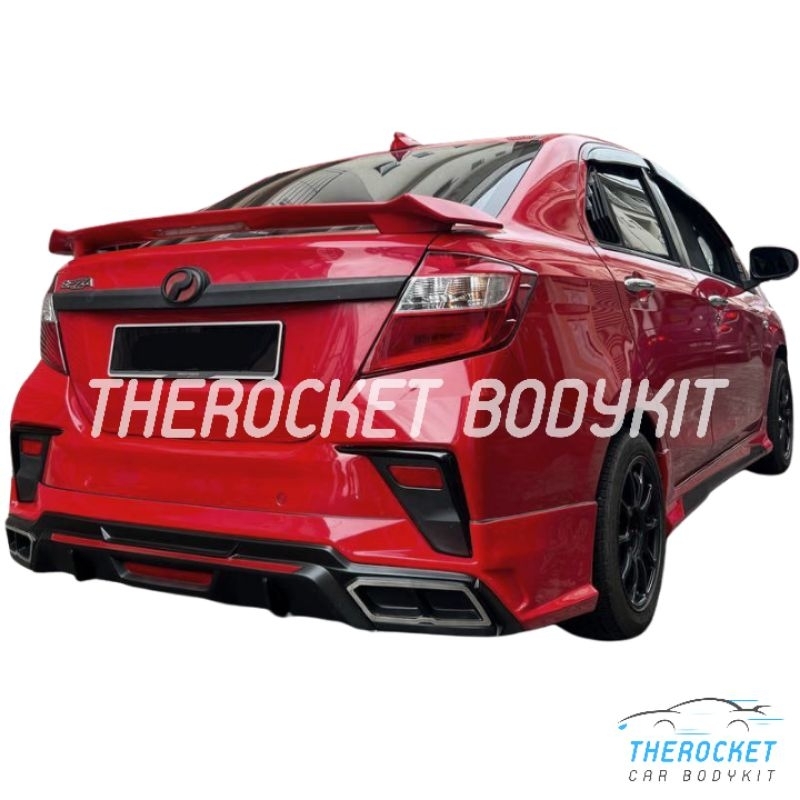 Perodua Bezza 2020-2024 Project R ProjectR Front & Rear Skirt Bodykit ...
