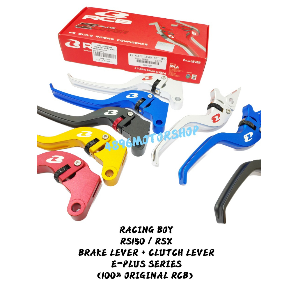 RCB RACING BOY E PLUS E+ HONDA RS150 RS 150 RSX RS-X150 RSX150 CNC ALLOY RACING BRAKE LEVER ...