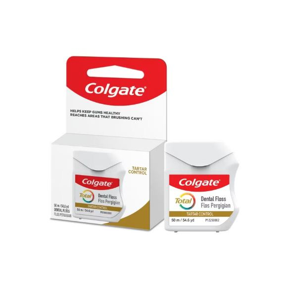 Colgate Dental Floss with Tartar Control 50m Colgate Floss | Shopee ...