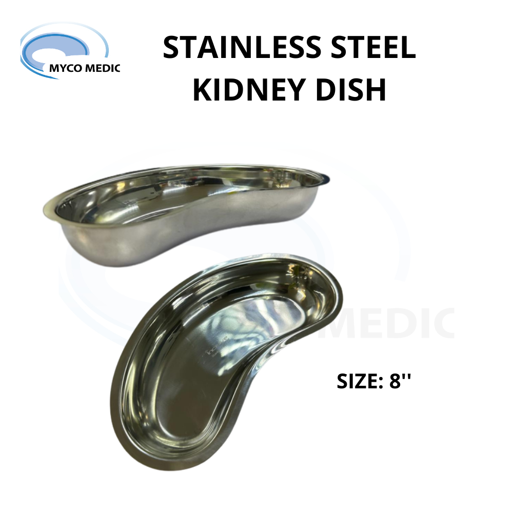 KIDNEY DISH | STAINLESS STEEL | EMESIS BASIN 6" 8'' 10" 12" [READY ...