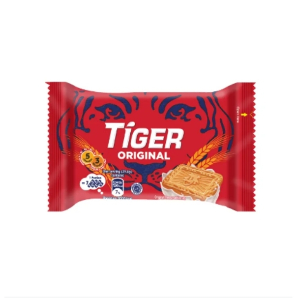 Tiger Biscuit (Original 53.2g / Chocolate 53.2g / Milk 75g) | Shopee ...