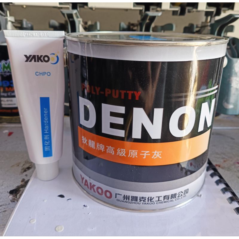 yakoo Poly Putty(Blue) 3.5KG with hardener/simen kereta/putty kereta ...