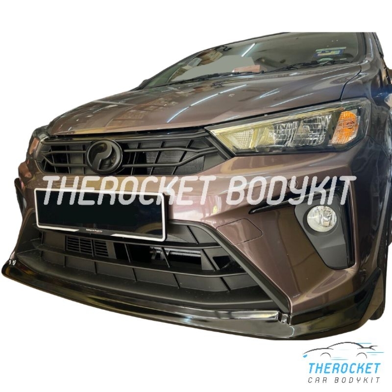 Perodua Bezza 2020-2025 Takero Front Lip Diffuser Skirt Bodykit ...