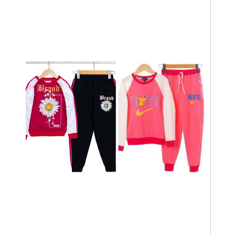 [ 6-8 Years ] H&M & NIKE Pyjamas Sweatshirt Girl 💥💥 | Shopee Malaysia