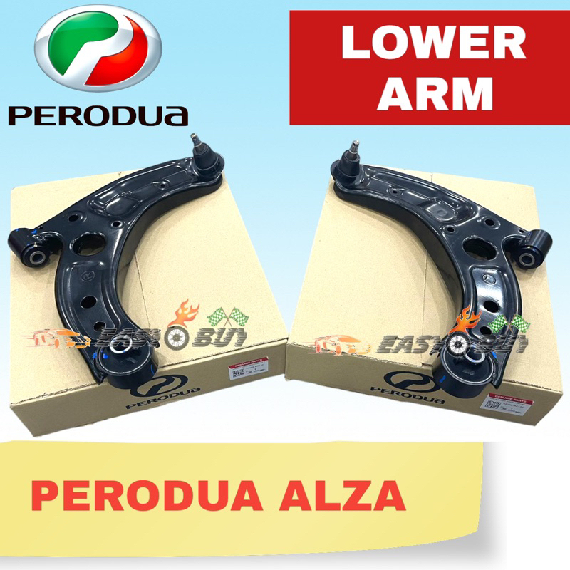 (100% ORIGINAL) PERODUA ALZA LOWER ARM FRONT DEPAN SUSPENSION 48068 ...