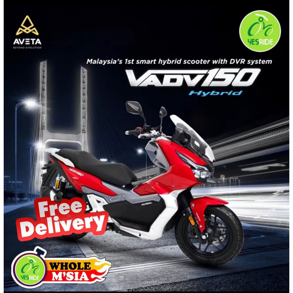 AVETA V-ADV150 Interchanged Model 2023 | Shopee Malaysia
