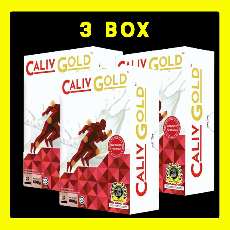 Calift Gold Original HQ Caliv Gold Untuk Tulang dan Sendi Harga Promosi ...