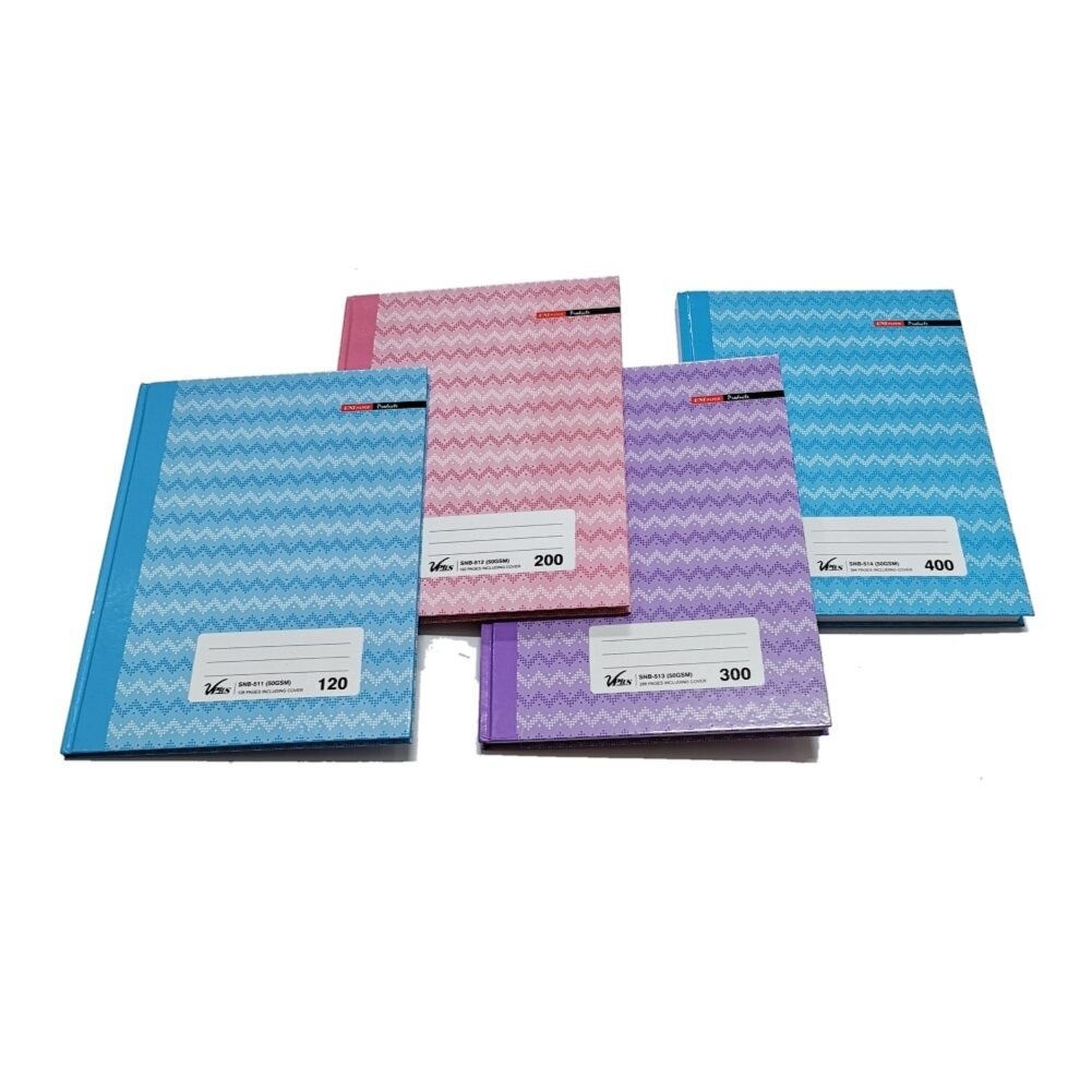 Uni F5 Hard Cover Quarto Book Short Exercise Note Book /Buku Log Kulit ...