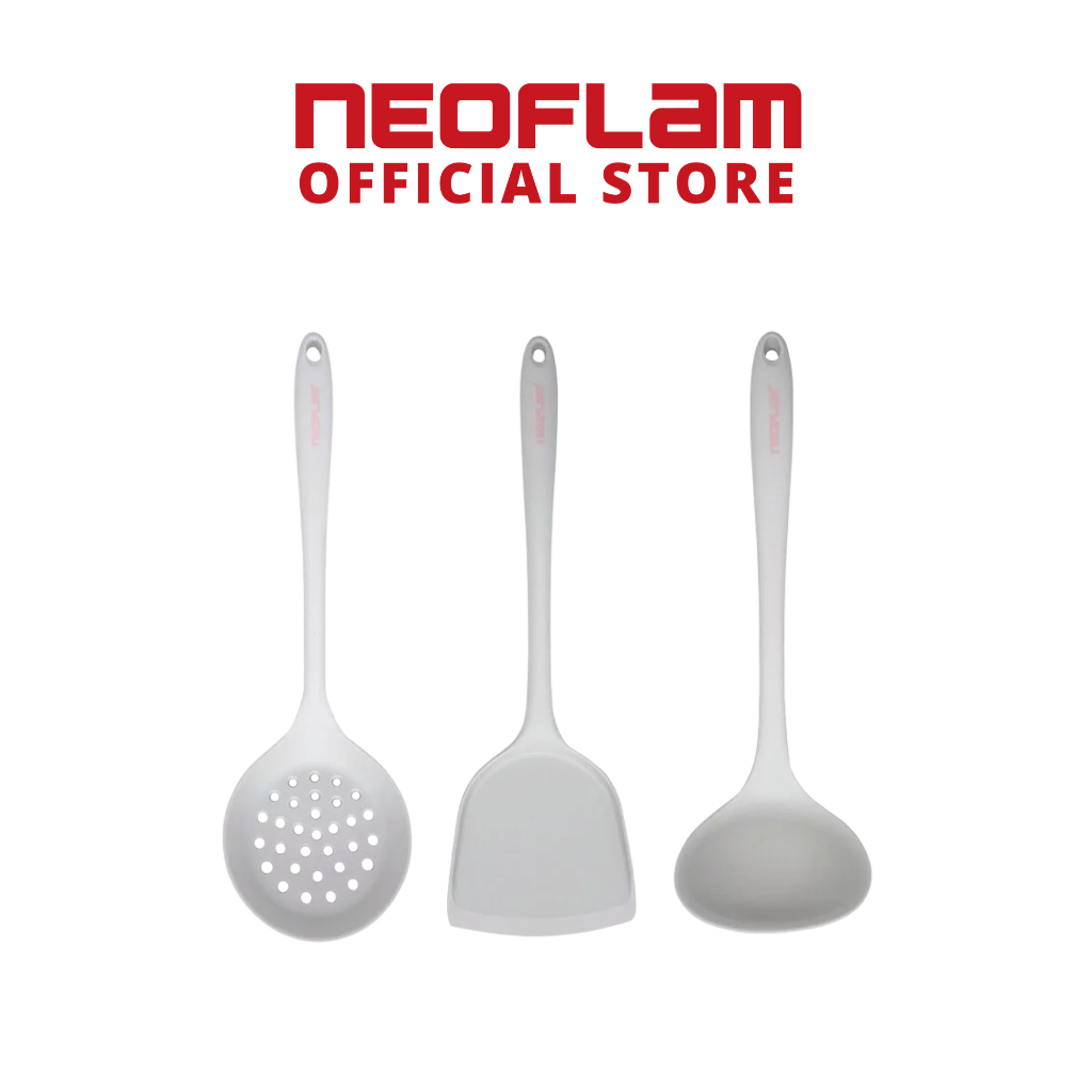 NEOFLAM FIKA Silicone Utensils | Shopee Malaysia