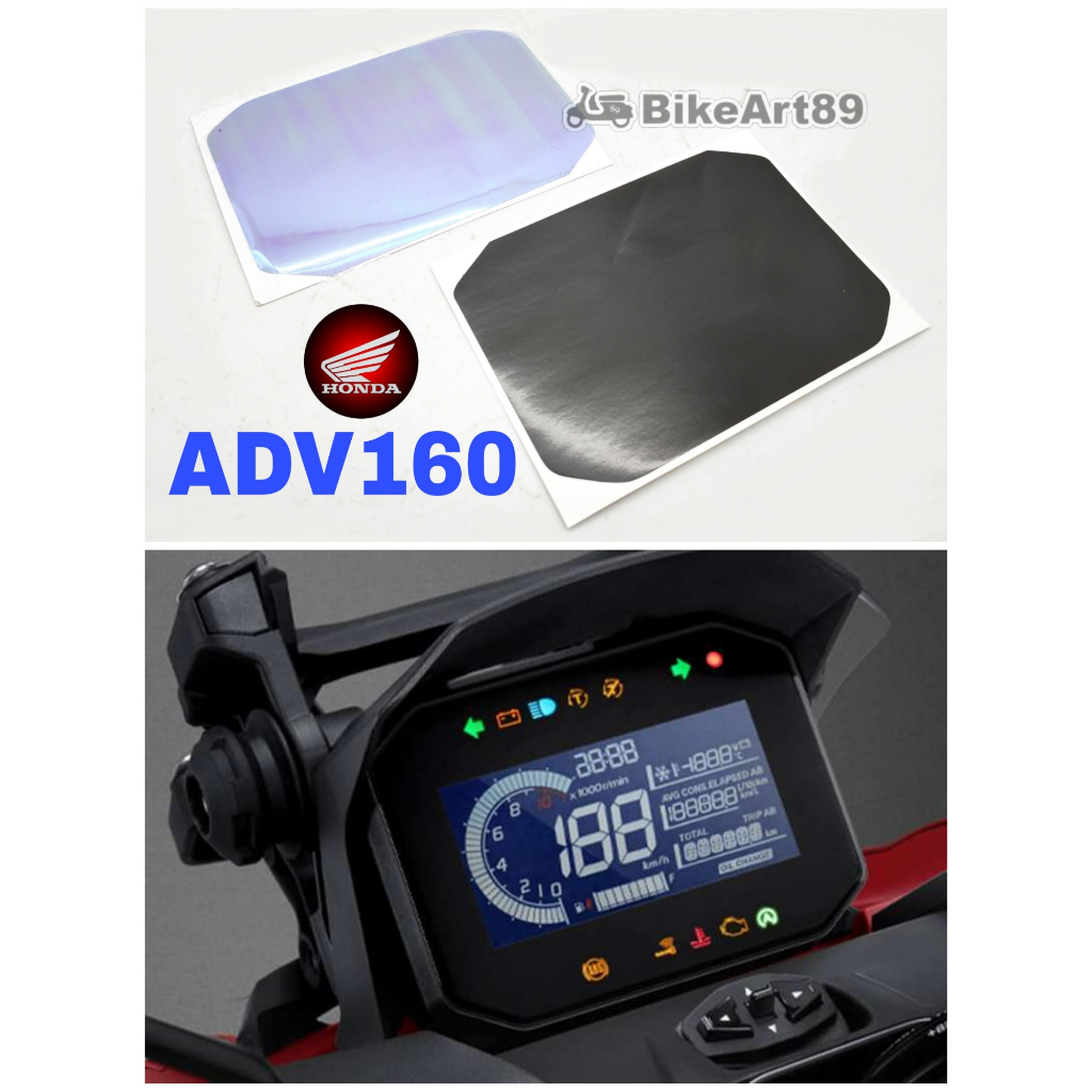 Tinted Meter Sticker Honda ADV160 New Rainbow Smoke Accessories Motor ...