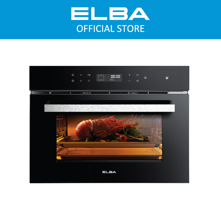 ELBA Built-in Steam Oven ESGO-N6088D(BK) - 16 Function Oven and 50 Auto ...