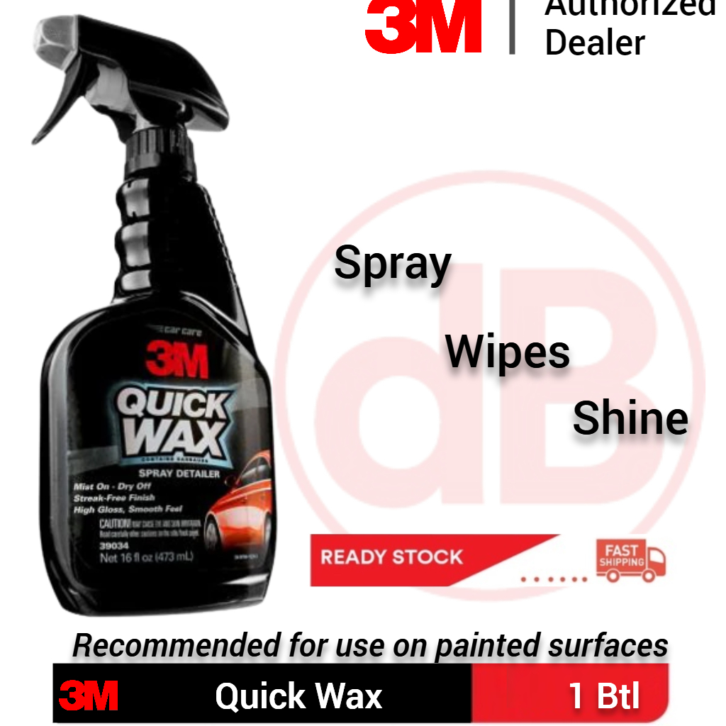 (Ready Stock) 3M Auto Care Quick Wax (473ml) | Shopee Malaysia