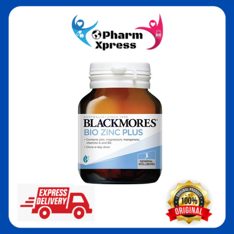 BLACKMORES BIO ZINC PLUS 30'S (EXP: 28/02/2024) | Shopee Malaysia