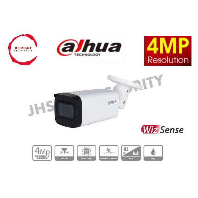 DAHUA IPC-HFW2441T-ZS 4MP IR Vari-focal Bullet WizSense Network Camera | Shopee Malaysia