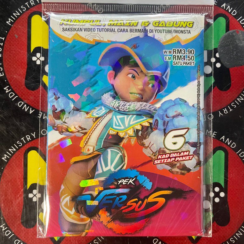 [ORIGINAL]Boboiboy Galaxy Card Set Pek Versus | Shopee Malaysia