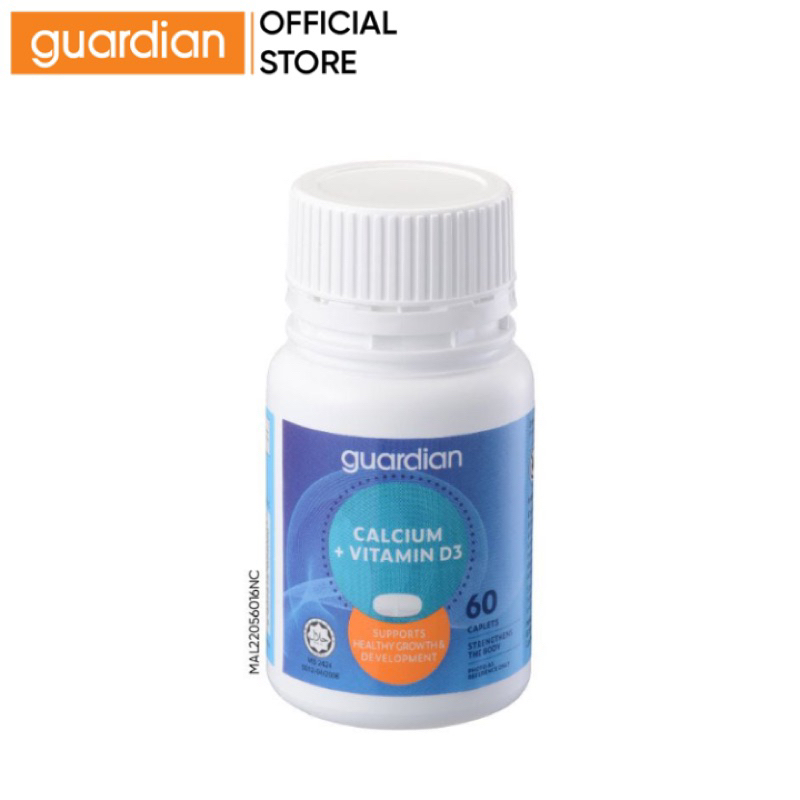 Guardian Calcium + Vitamin D3 60's (EXP:2027) | Shopee Malaysia
