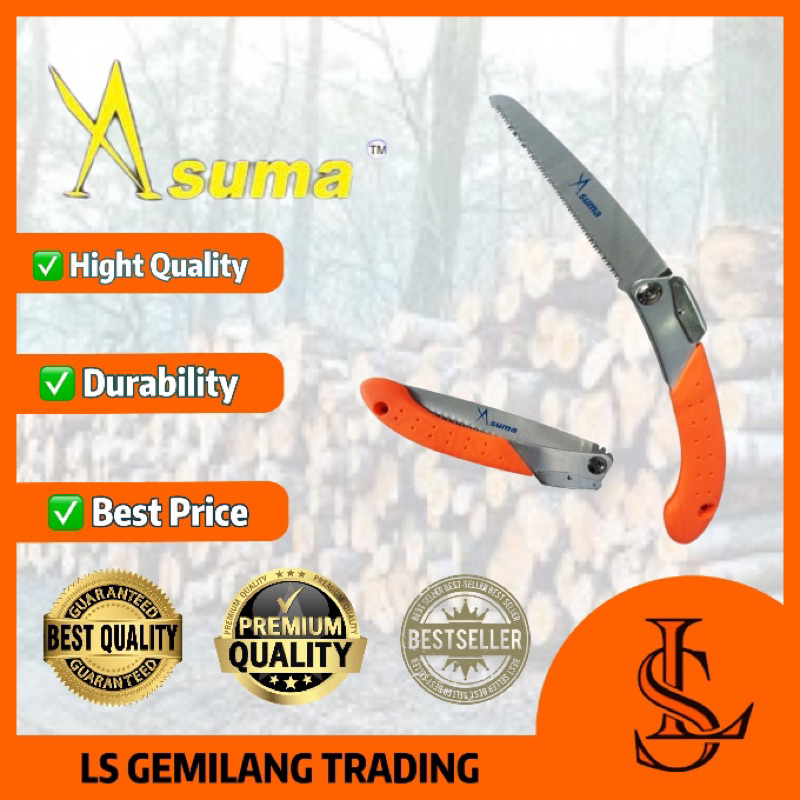 LS GEMILANG ORIGINAL ASUMA PEMOTONG DAHAN 210MM GARDEN PRUNING SAW ...