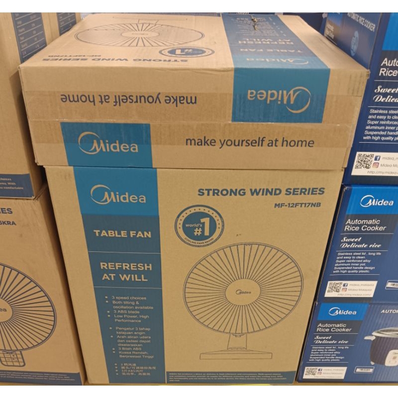 MIDEA 16" PVC TABLE FAN | Shopee Malaysia