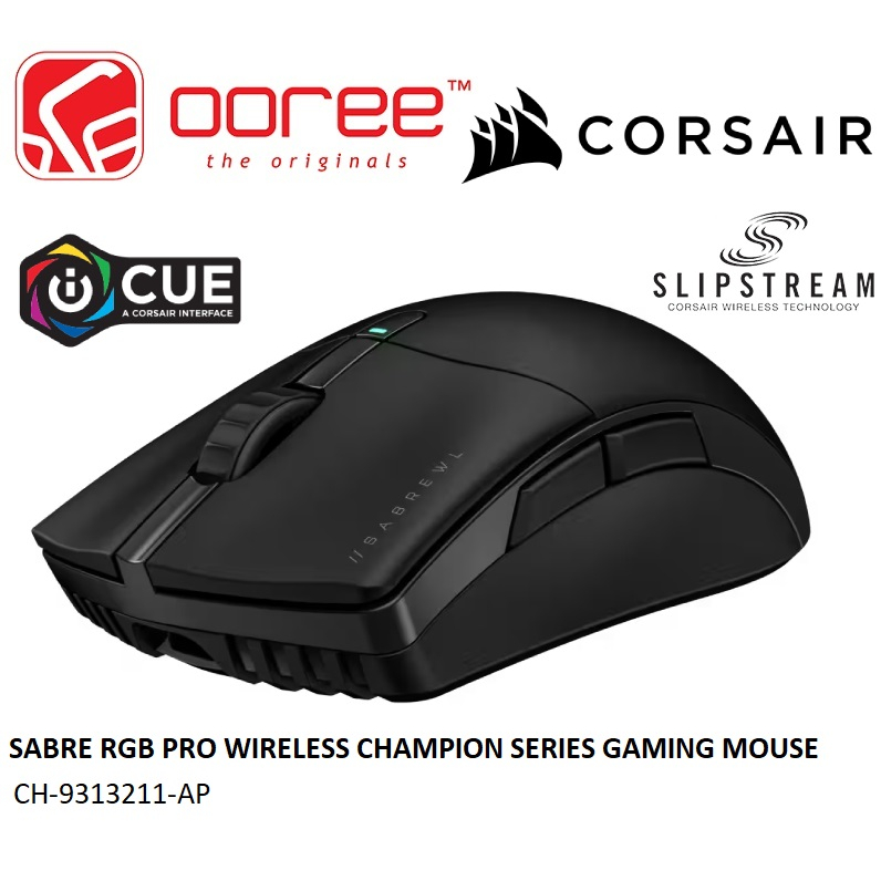 CORSAIR SABRE RGB PRO WIRELESS CHAMPION SERIES ULTRA-LIGHTWEIGHT FPS ...